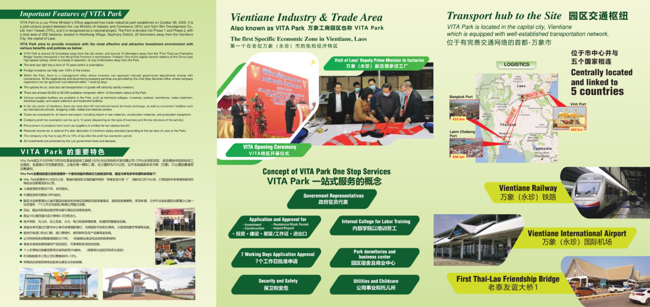 Vientiane Capital Industrial and Trade Area (VITA Park). - RentsBuy